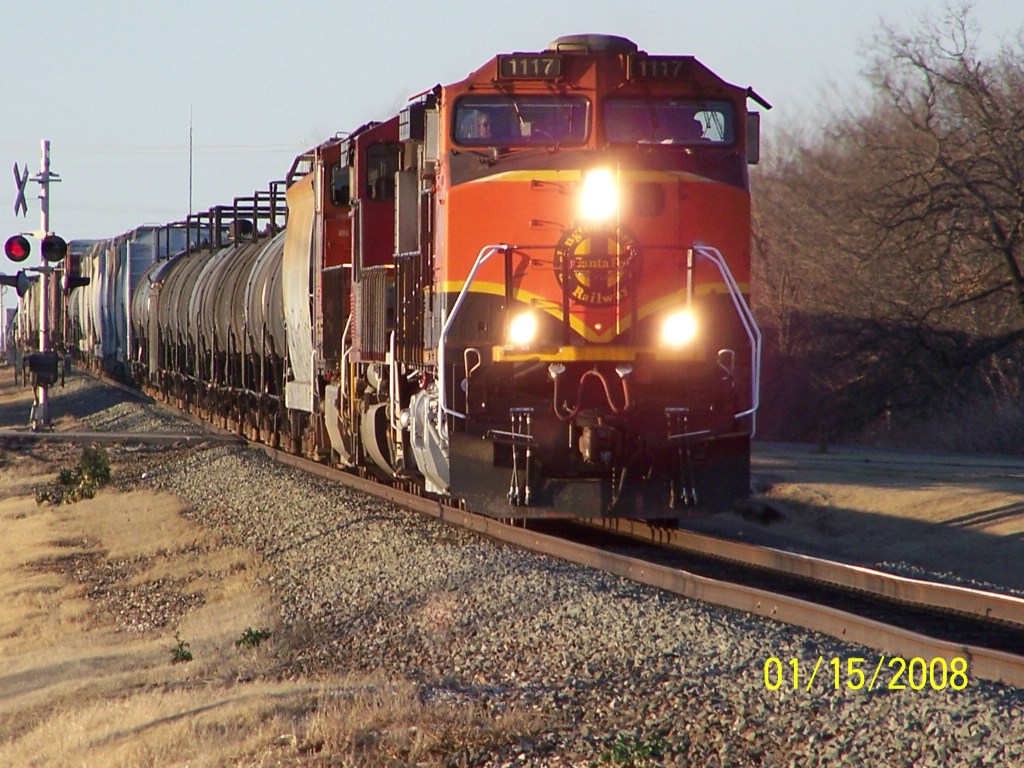 BNSF C44-9W 1117